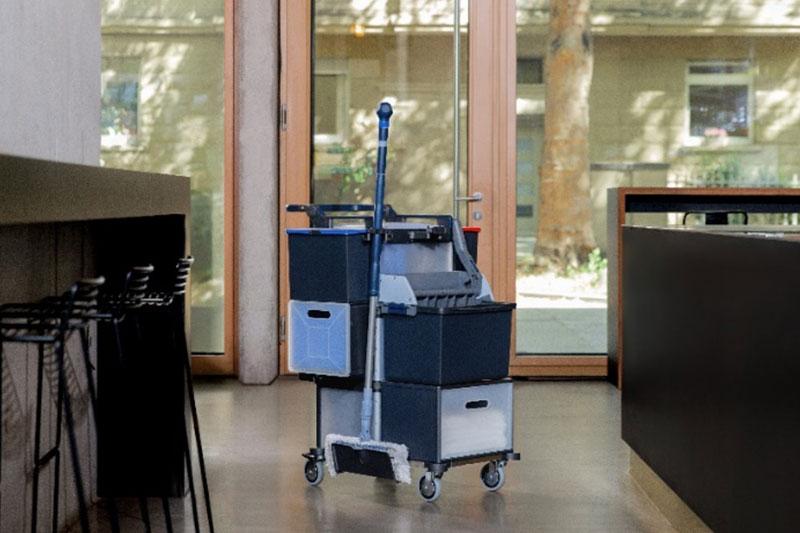 SHOPSTER : Le chariot de nettoyage ultra-compact de Vileda Professional ...