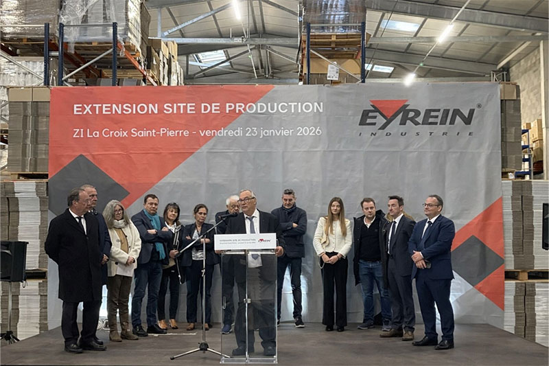 Eyrein investit 2 M€ sur son site - Fournisseurs Hygiène & Propreté ...